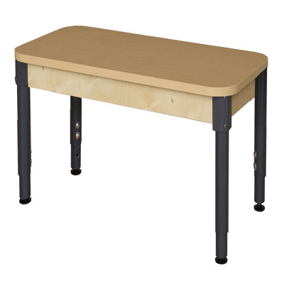 Wood Designs Adjustable Height Rectangular Activity Table & Reviews | Wayfair